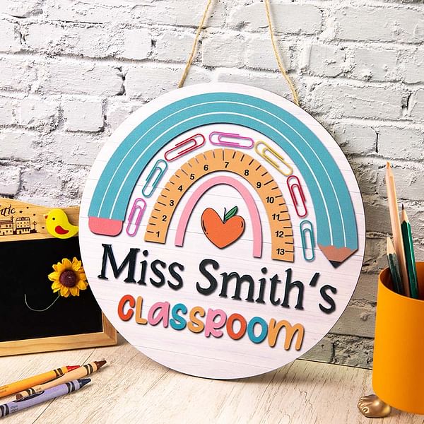 Personalized Classroom Door Hanger Teachers Appreciation Gifts - CALLIE