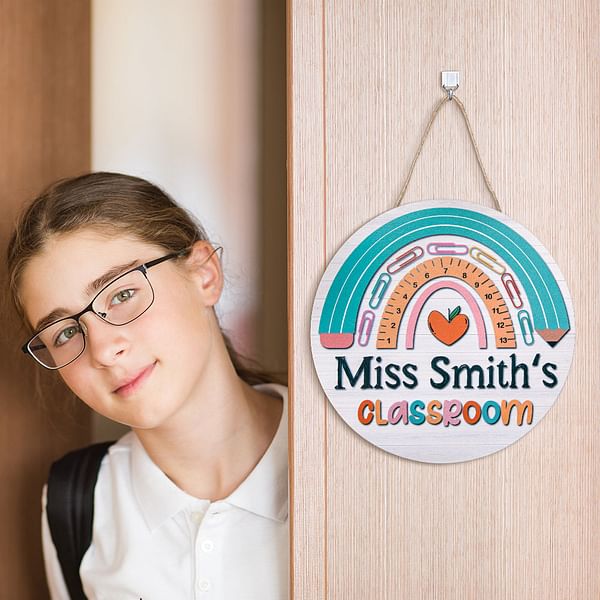 Personalized Classroom Door Hanger Teachers Appreciation Gifts - CALLIE