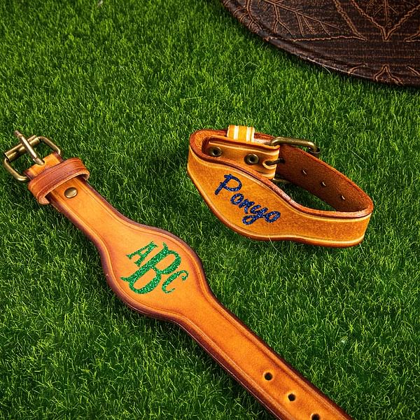 Personalised Pair of Saddle Stirrup Hobbles Monogram Name for Horse ...
