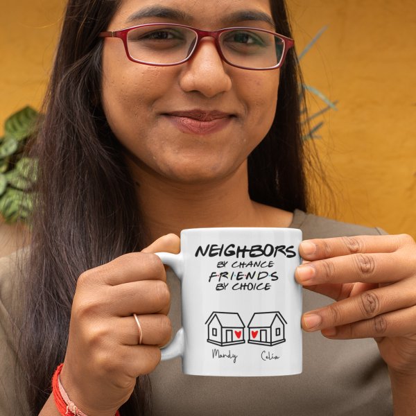 Personalised Best Neighbors Ever Ceramic Coffee Mug Gift for Neighbor ...