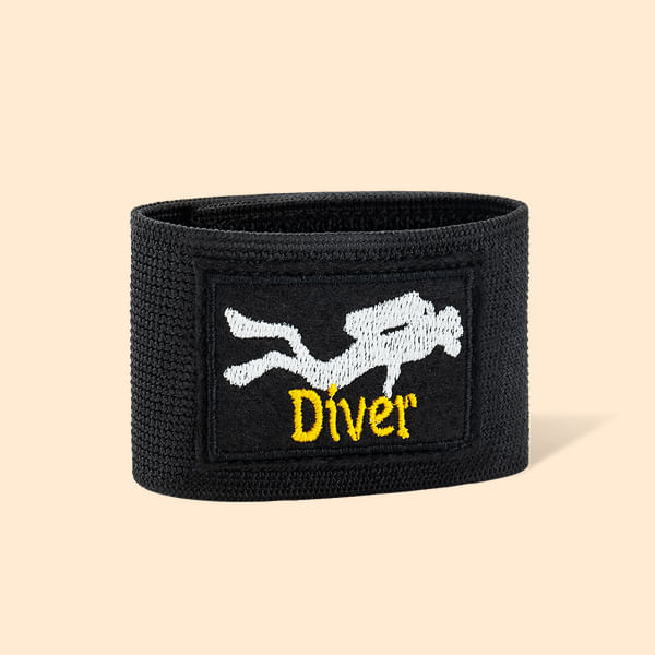 Personalized Embroidered Scuba Dive BCD Name Tag For Scuba Divers - CALLIE