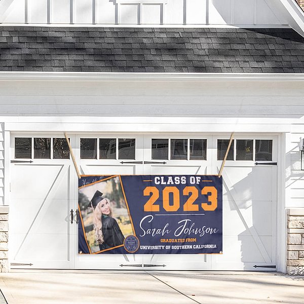 Personalized Graduation Banner Graduation Announcement Graduation Gift ...