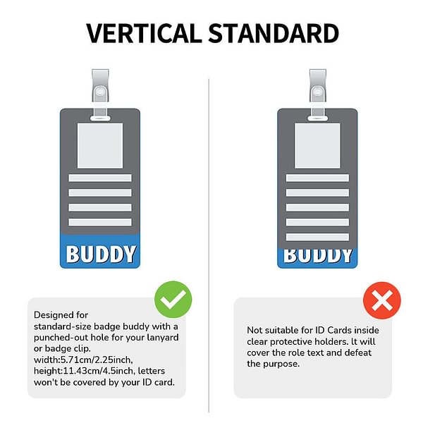 Personalized Glitter Badge Buddy Horizontal Vertical Badge Reel Photo ...