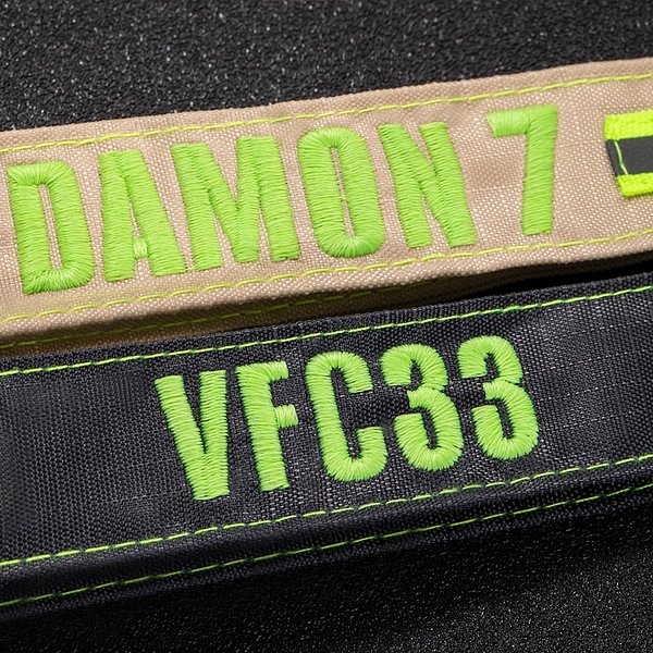 Personalized Reflective Firefighter Waterproof Solid Wrist Strap ...