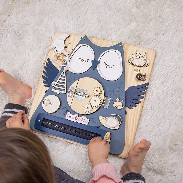 Personalised Montessori Board Activity Board Busy Board for Toddler ...