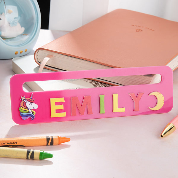 Personalized Colored Acrylic Reading Aid Student Reading Tool Reading ...