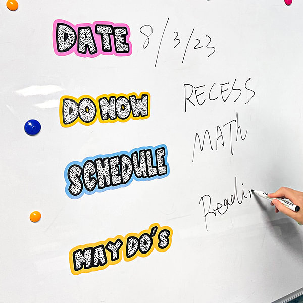 Personalized Whiteboard Refrigerator Magnets for Teacher Interactive ...