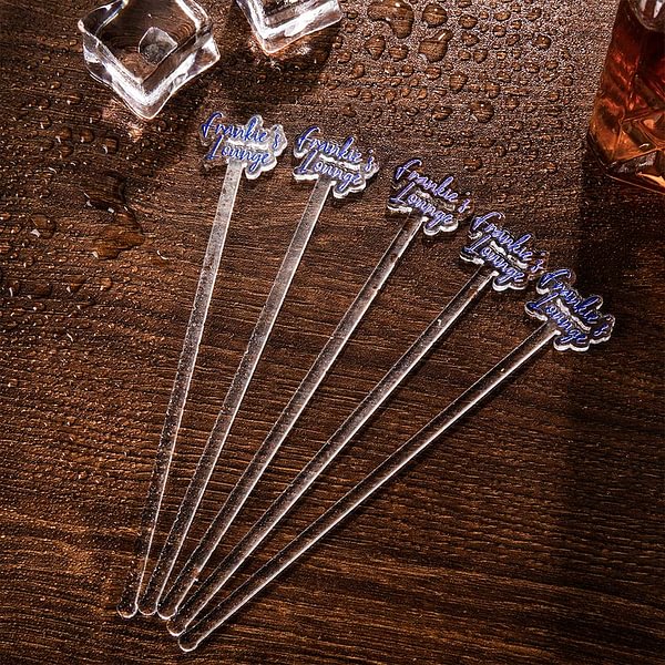 Personalized Luminous Stirring Stick for Wedding Birthday Graduation ...