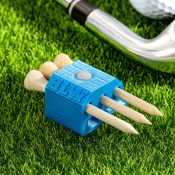 Personalized 3D Printed Golf Initials Magnetic Golf Ball Marker Hat ...