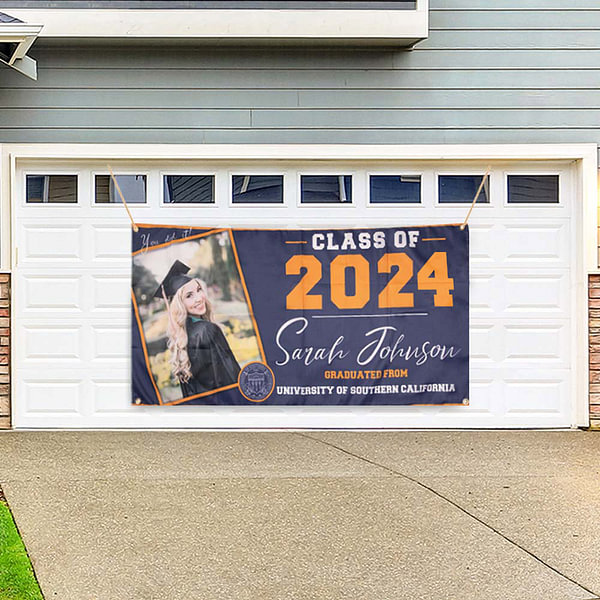 Personalized Graduation Banner Graduation Announcement Graduation Gift ...