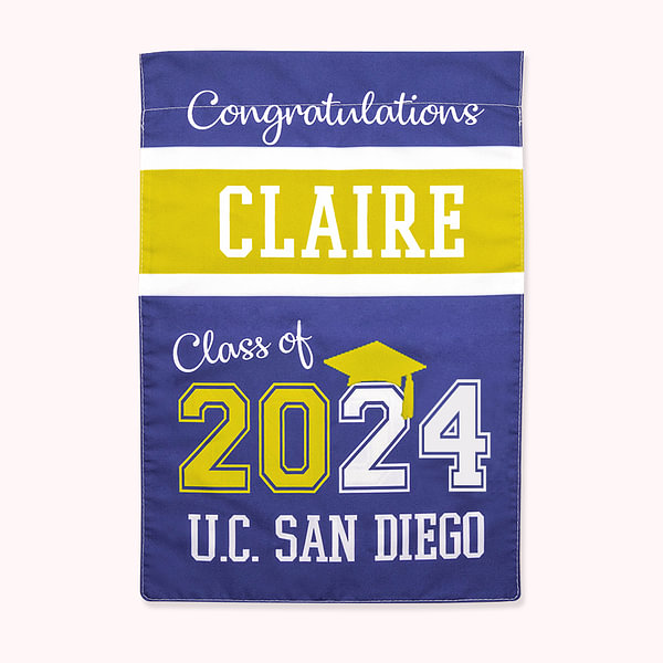 Personalized Graduation Flag Class of 2023 - CALLIE