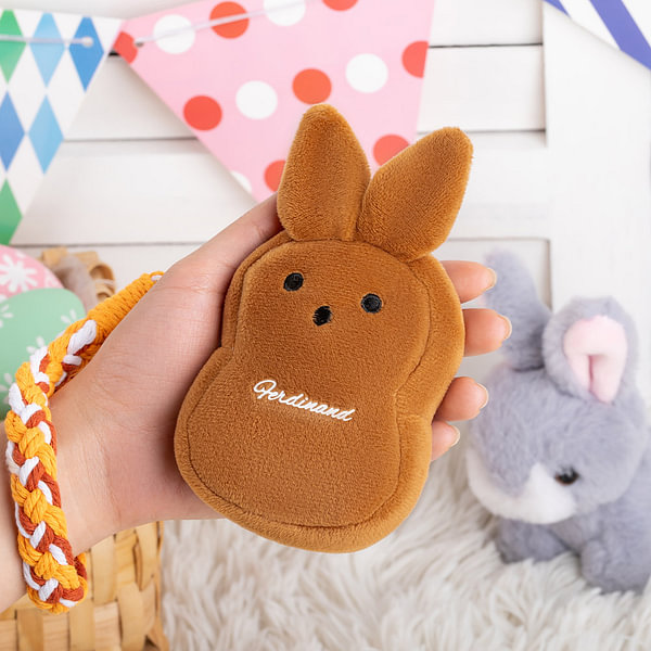 Personalized Cute Bunny Plush Coin Purse with Name Easter Basket ...