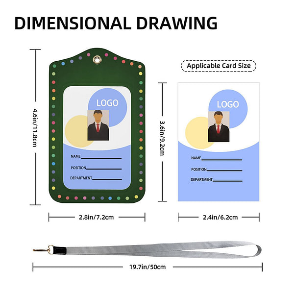 Personalized ID Card Holder with You Are Beautiful Teacher |Callie - CALLIE