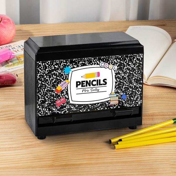 Personalized Pencil Design Pencil Dispenser with Name Appreciation ...