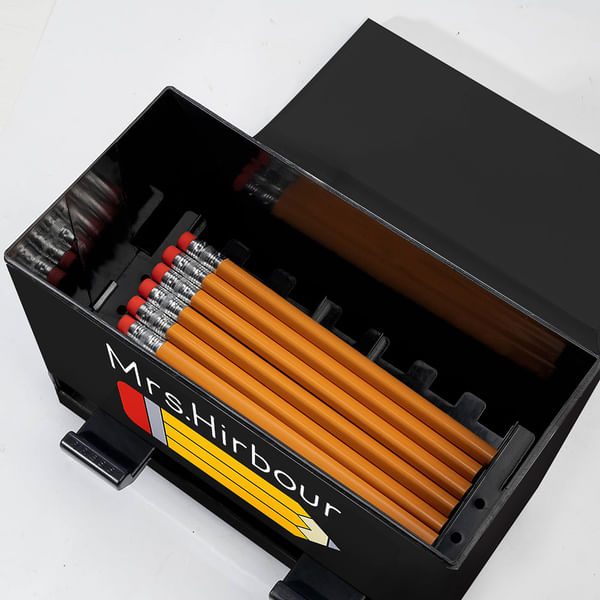 Personalized Pencil Design Pencil Dispenser with Name Appreciation ...