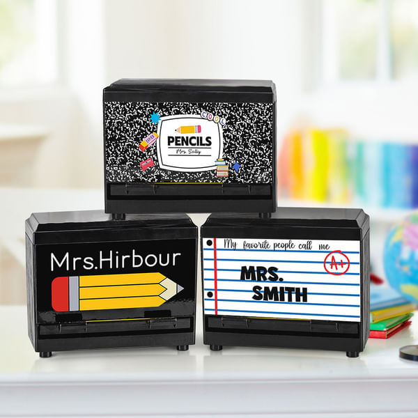 Personalized Pencil Design Pencil Dispenser with Name Appreciation ...