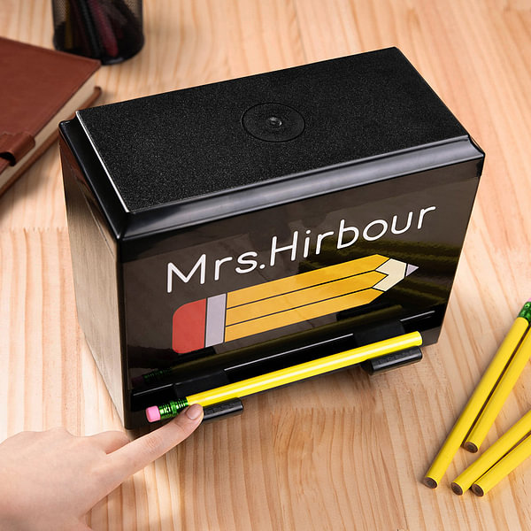 Personalized Pencil Design Pencil Dispenser with Name Appreciation ...
