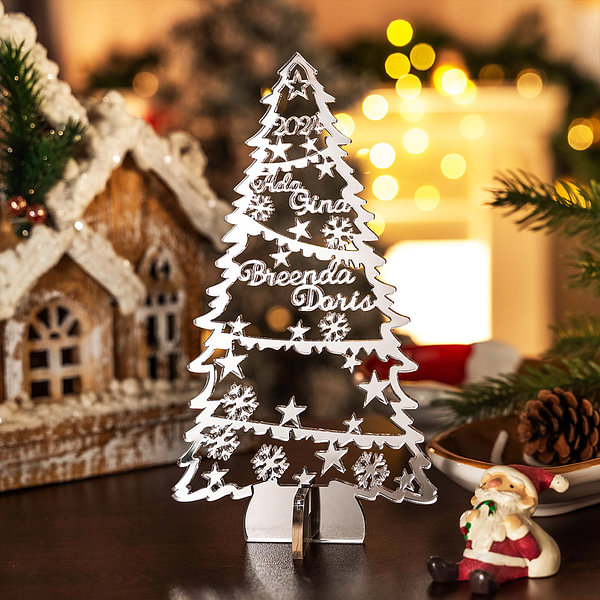Personalized Christmas Family Tree Christmas Decorations - CALLIE