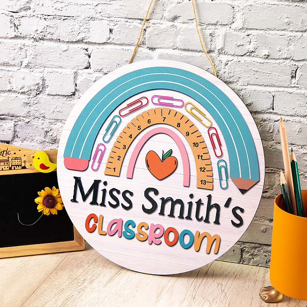 Personalized Classroom Door Hanger Teachers Appreciation Gifts - CALLIE