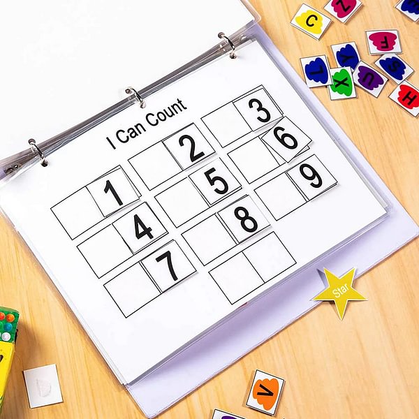 Personalized Preschool Learning Binder Educational Toys for Kids - CALLIE