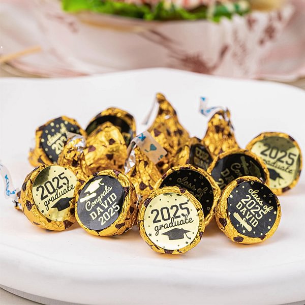Personalized Graduation Stickers for Chocolate Candy 252 Pcs Class of ...